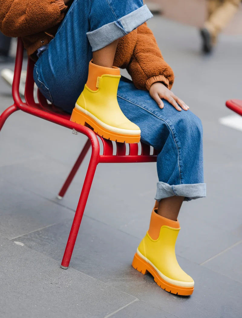 Tully Ankle Boot | Chunky Heel Boots