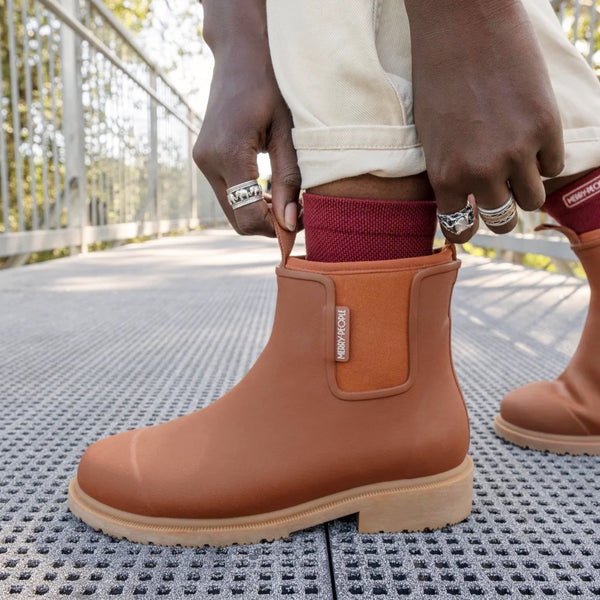 Bobbi Ankle Boot // Rust